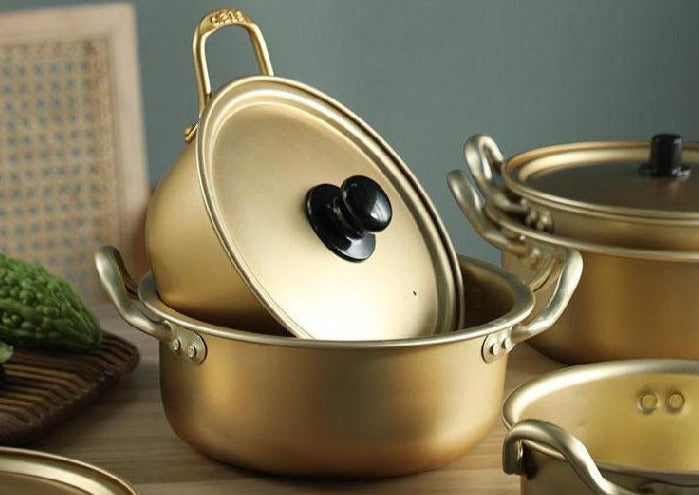 Korean Traditional Ramyeon pot (양은냄비) Korean ramen pot – PIN DONG FANG