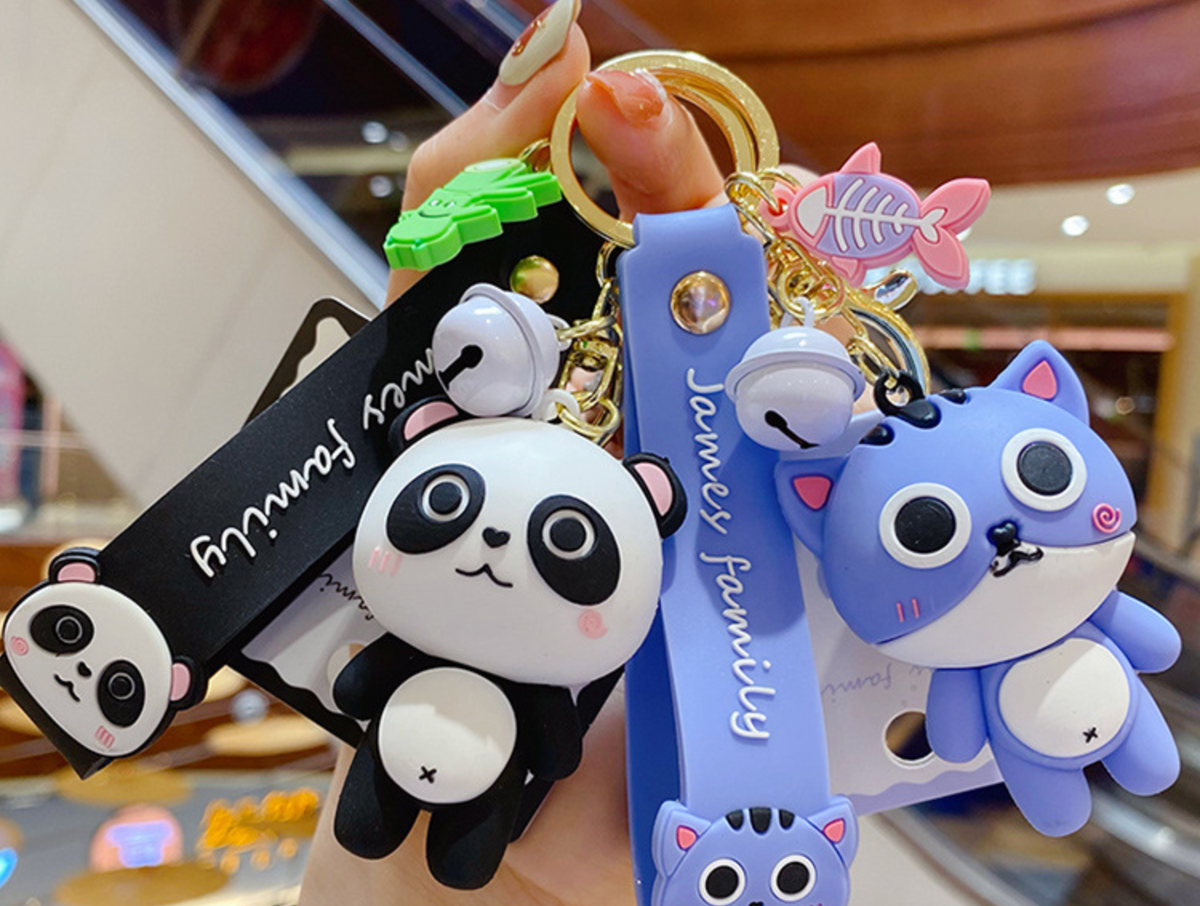 3D Panda Key Chain – PIN DONG FANG